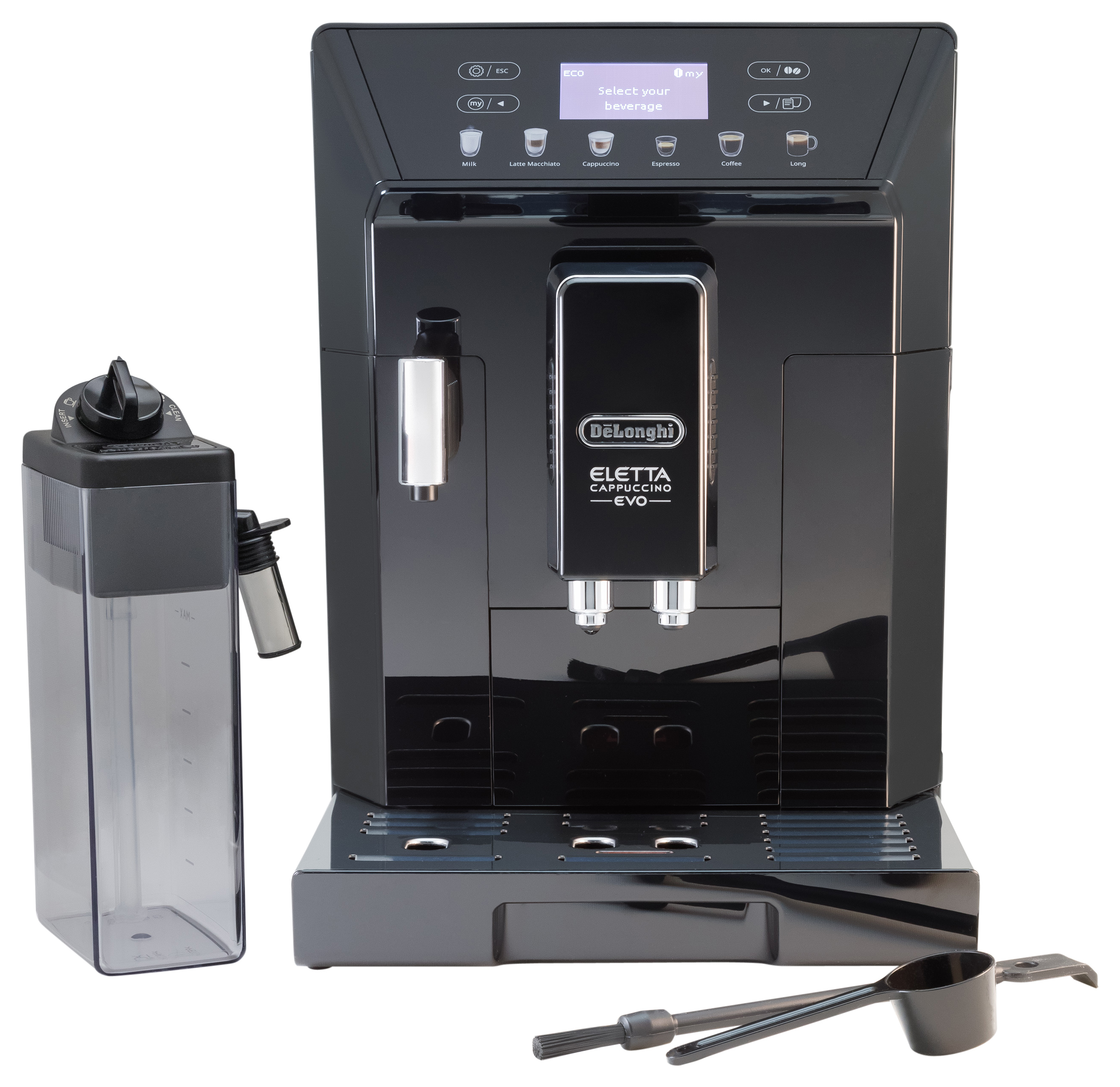 DELONGHI ECAM 46.860.B ELETTA CAPPUCCINO EVO test en review - Testaankoop