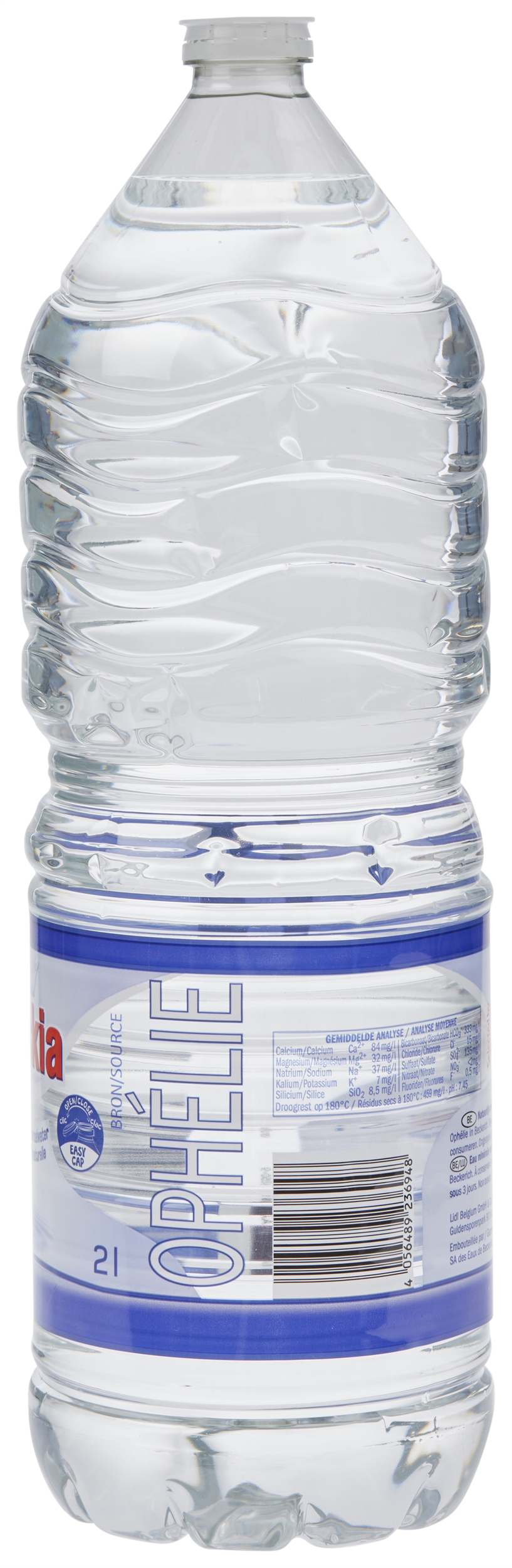 SASKIA (LIDL) NATUURLIJK MINERAALWATER test en review - Testaankoop gezond