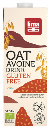 LIMA Oat drink gluten free op basis van glutenrvrije haver ...