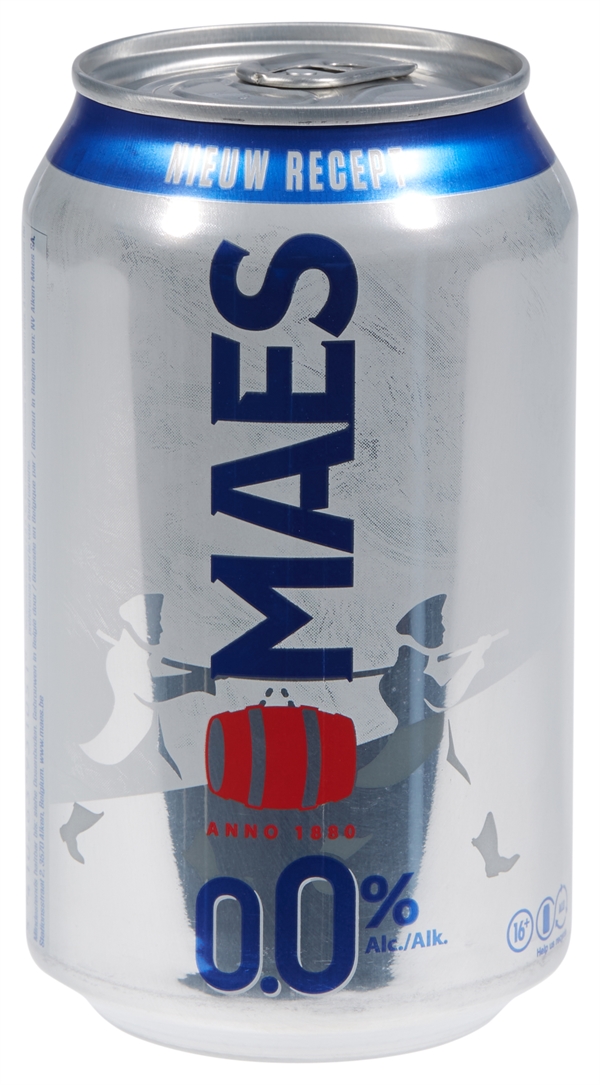 MAES 0.0% Alc. Alcoholvrij bier test en review - Testaankoop gezond