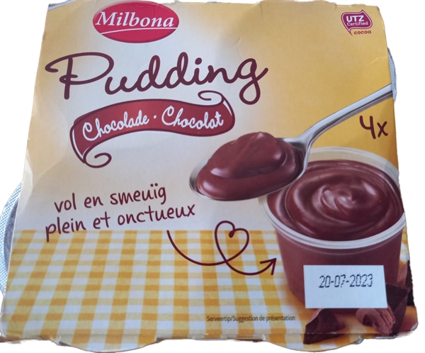 MILBONA (LIDL) PUDDING CHOCOLADE gezondheidsscore - Testaankoop gezond