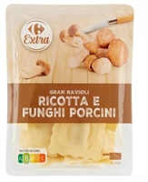 CARREFOUR EXTRA Gran ravioli ricotta e funghi porcini gezondheidsscore ...
