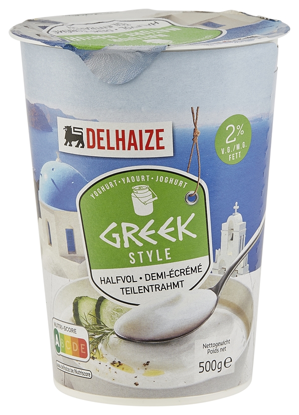 DELHAIZE YOGHURT GREEK STYLE HALFVOL: test, prijzen en kenmerken