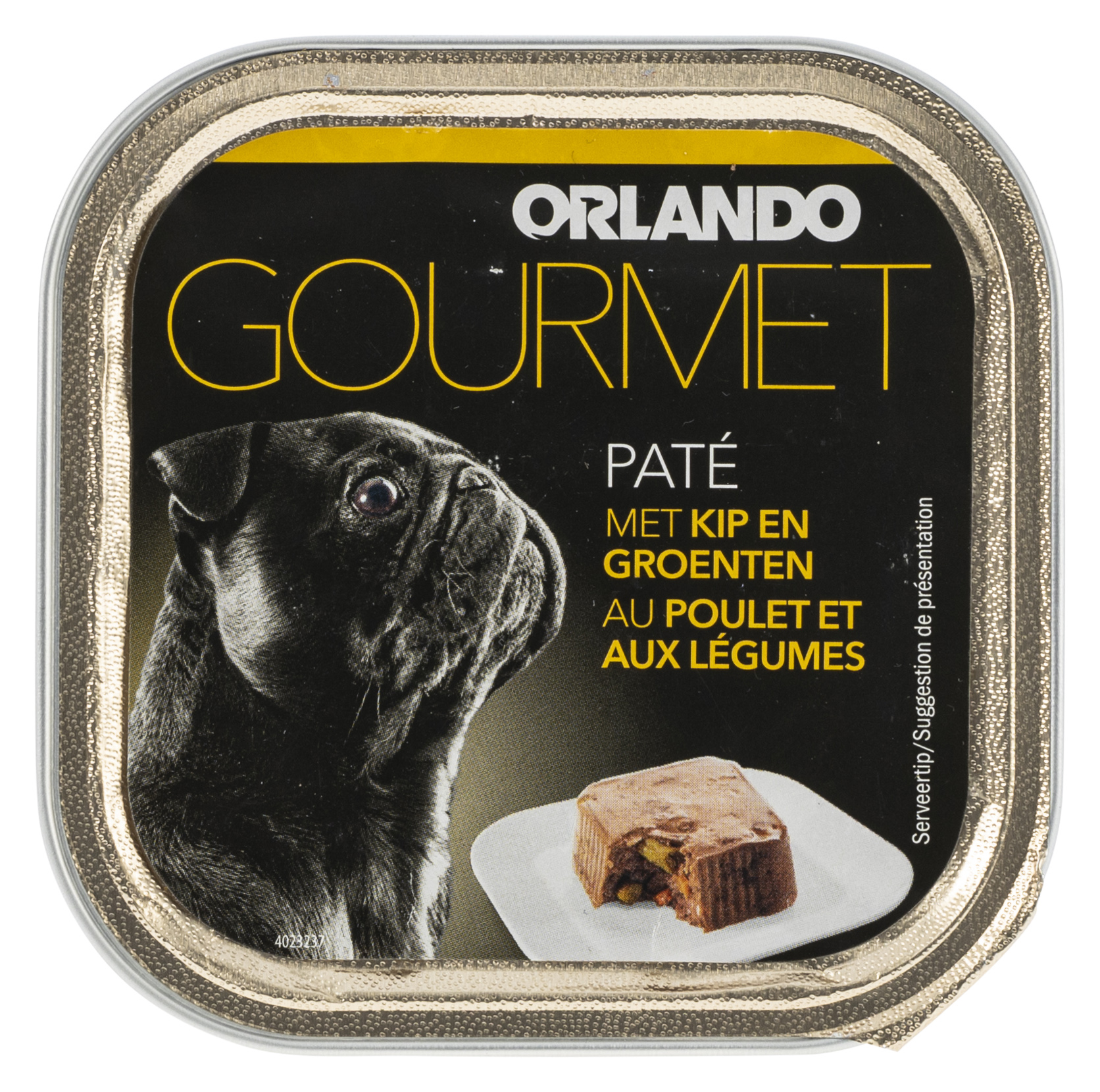 ORLANDO GOURMET (LIDL) PATÉ MET KIP EN GROENTEN test en review ...