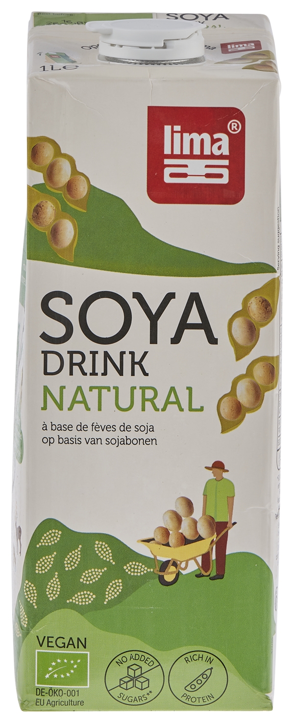 LIMA Soya drink natural op basis van sojabonen gezondheidsscore ...