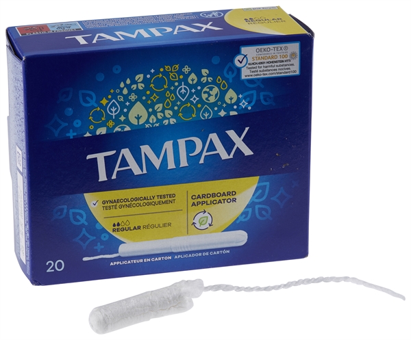 TAMPAX REGULAR MET APPLICATOR test, prijzen en review - Testaankoop gezond