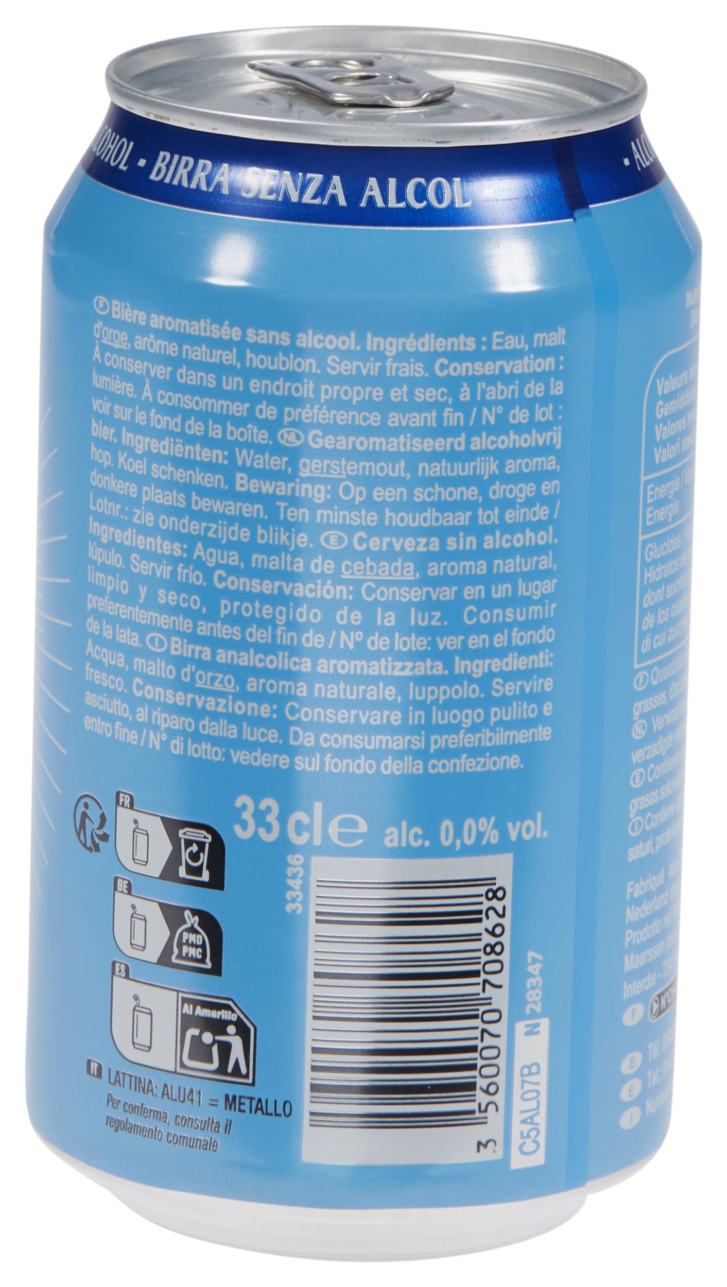 SAER BRAU 0,0% Alcoholvrij bier test en review - Testaankoop gezond