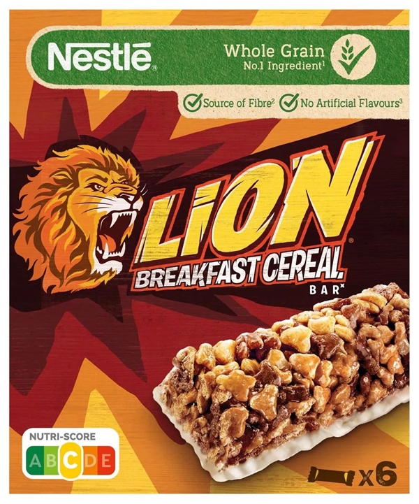 NESTLÉ LION BREAKFAST CEREAL BAR gezondheidsscore - Testaankoop gezond