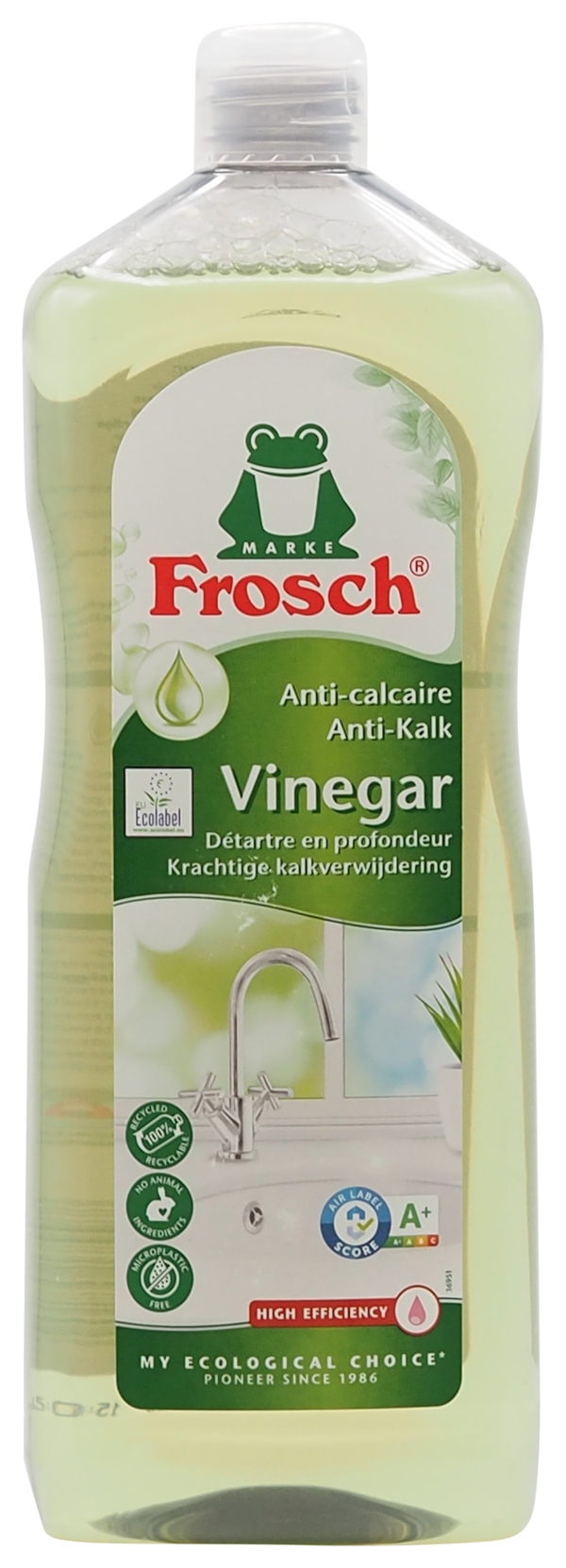FROSCH Anti-Kalk Vinegar test en review - Testaankoop