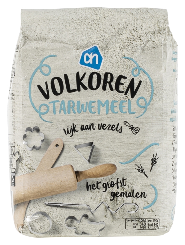 ALBERT HEIJN VOLKOREN TARWEMEEL test en review - Testaankoop gezond
