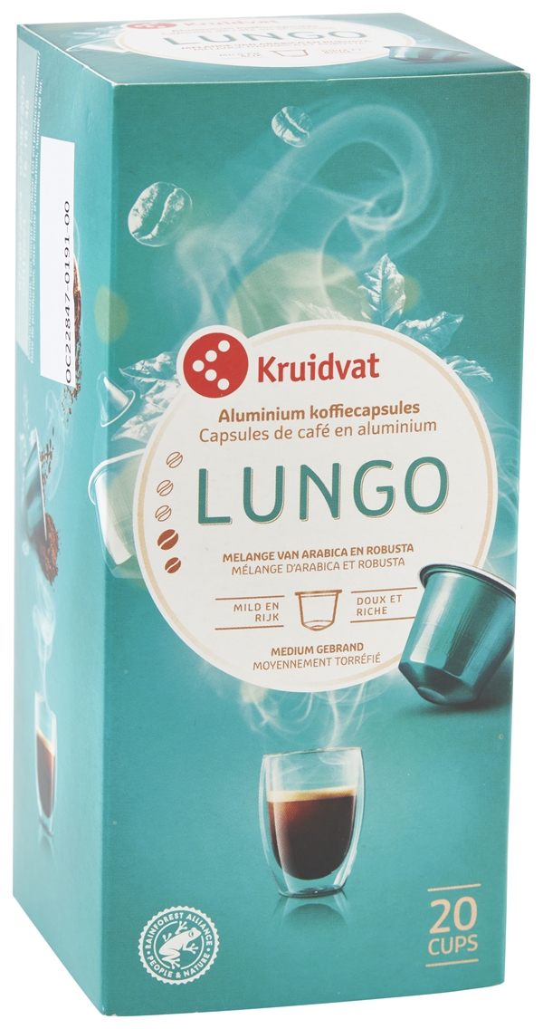 KRUIDVAT Lungo test, prijzen en review - Testaankoop gezond