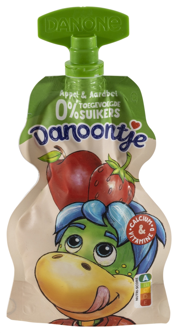 DANONE DANOONTJE APPEL EN AARDBEI test en review - Testaankoop gezond