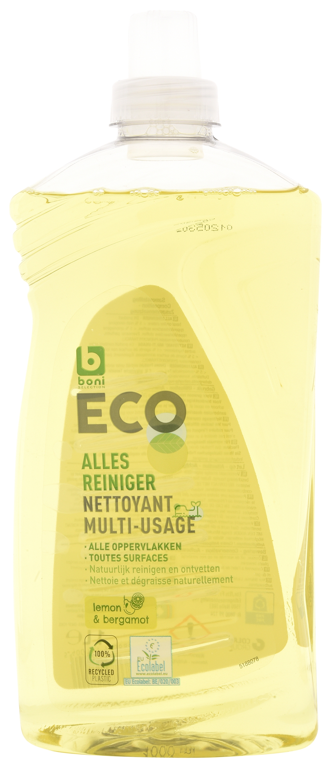BONI ECO (COLRUYT) Allesreiniger Lemon & Bergamot test en review ...
