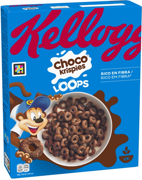 KELLOGG'S TARWE- EN MAISGRANEN MET CACAO, VERSTERKT MET VITAMINEN EN ...