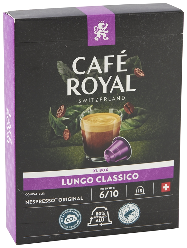 CAFÉ ROYAL Lungo classico test, prijzen en review - Testaankoop gezond