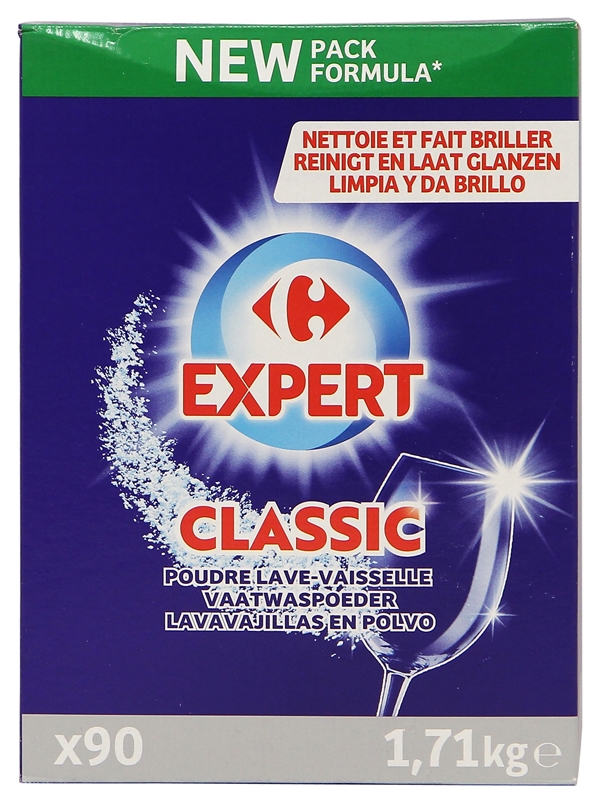 CARREFOUR EXPERT CLASSIC VAATWASPOEDER test en review - Testaankoop