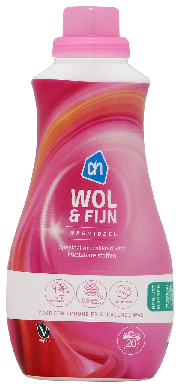 AH (ALBERT HEIJN) WASMIDDEL WOL & FIJN: test, review, prijzen en ...