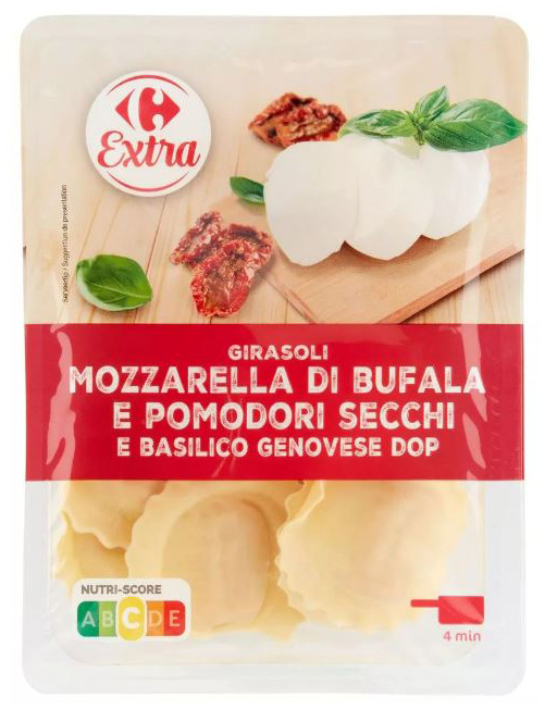 CARREFOUR EXTRA Girasoli mozzarella di bufala e pomodori secchi e ...