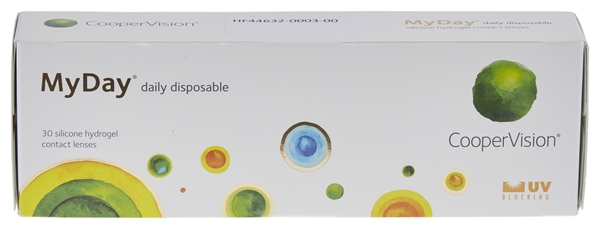COOPERVISION MYDAY DAILY DISPOSABLE test en review - Test Gezond