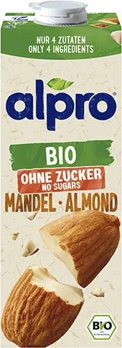 ALPRO Bio almond no sugar gezondheidsscore - Testaankoop gezond